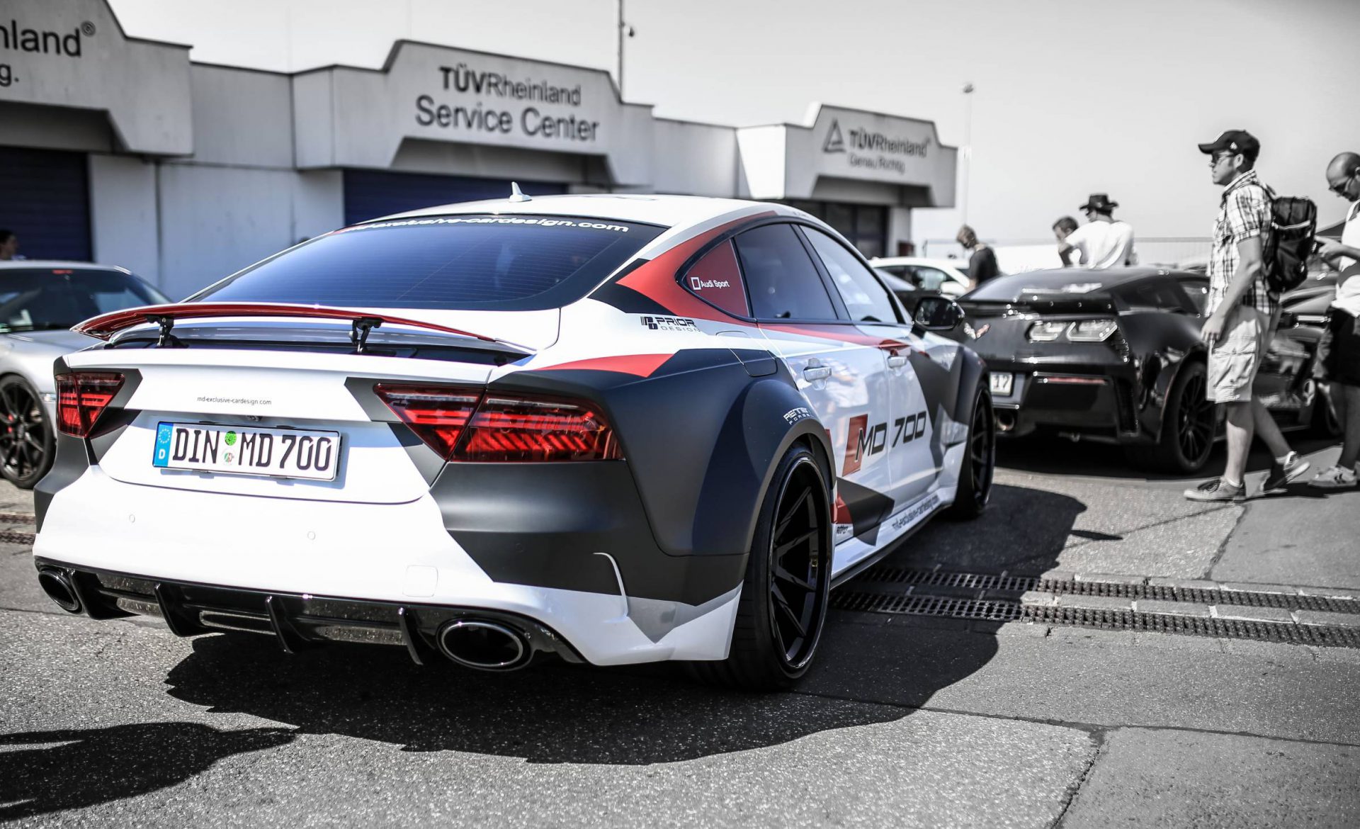 PD700R Rear Bumper for Audi A7 / S7 / RS7 [C7] - M&D exclusive cardesign