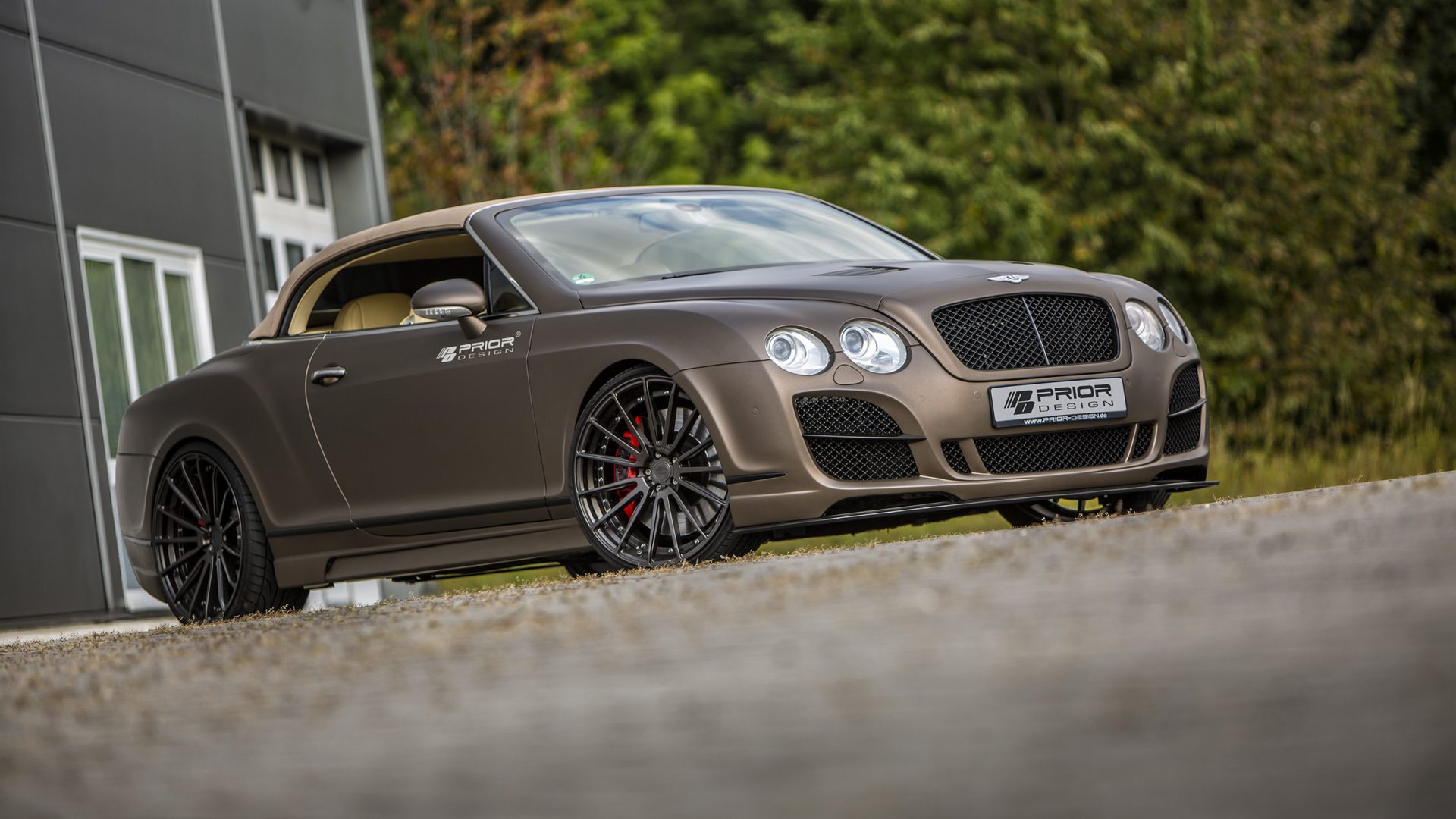 PD Rear Trunk Spoiler for Bentley Continental GT/GTC - M&D exclusive ...