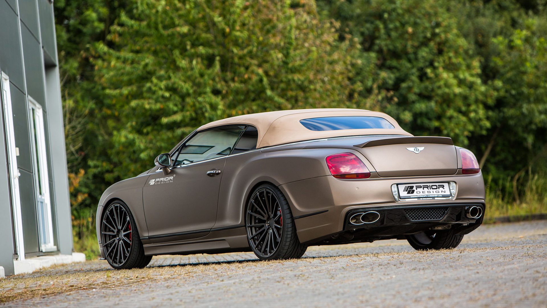PD Rear Trunk Spoiler for Bentley Continental GT/GTC - M&D exclusive ...