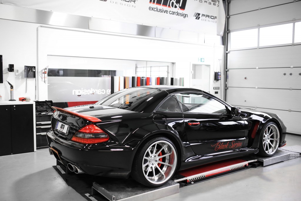 Mercedes SL 65 AMG R230 Widebody Tuning | Body Kit Conversion with ...