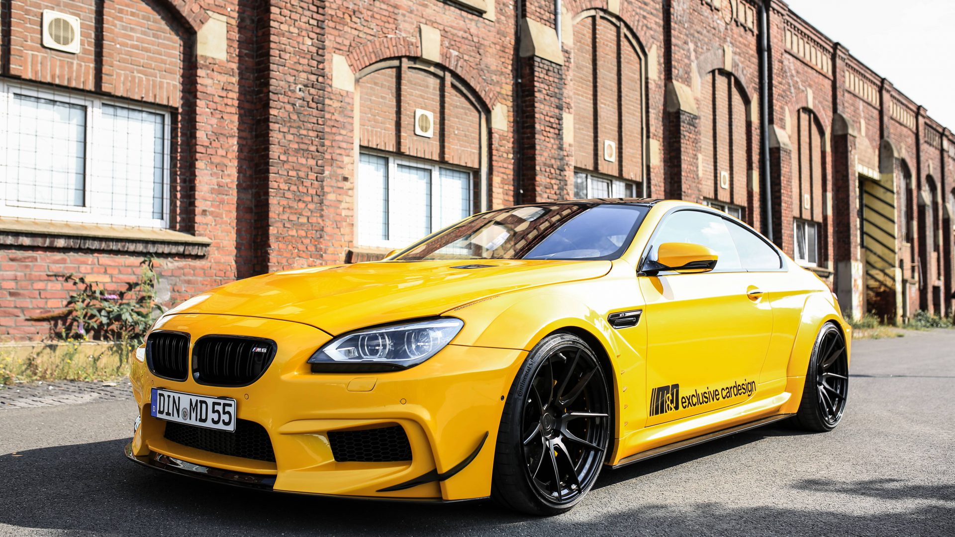 BMW 6-Series 650i F13 Coupe Tuning + Sunflower Yellow Lacquer ...