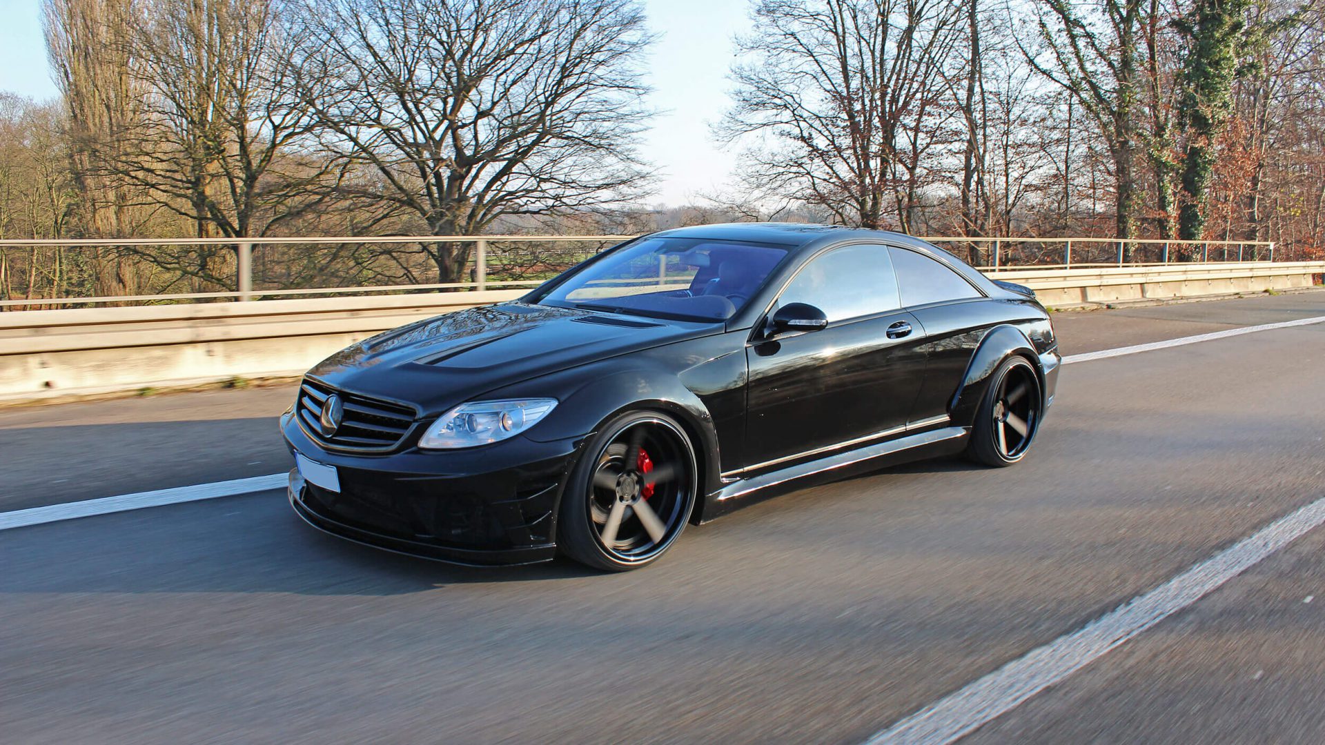 PD Black Edition V2 / V1 Motorhaube für Mercedes CL C216 - M&D ...