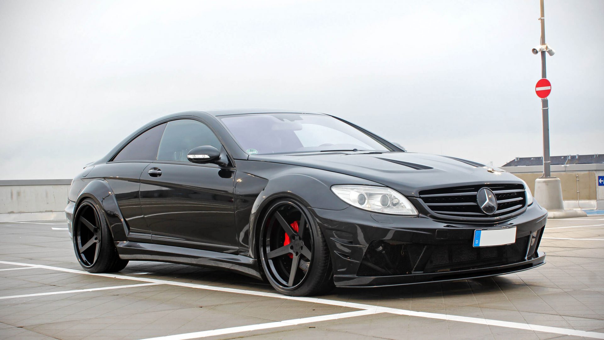 PD Black Edition AMG Rear Trunk Spoiler for Mercedes CL C216 - M&D ...