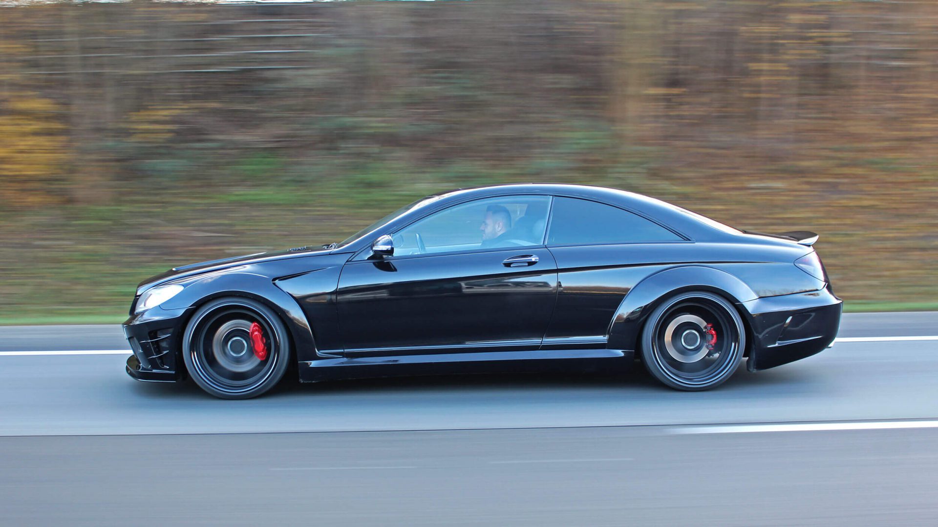 PD Black Edition AMG Rear Trunk Spoiler for Mercedes CL C216 - M&D ...