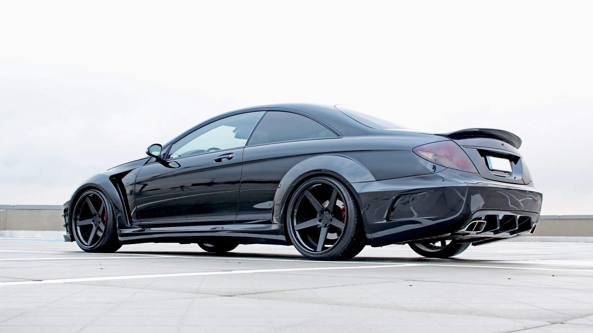 Black Edition V2 Widebody-Kit für Mercedes CL C216 - M&D exclusive ...