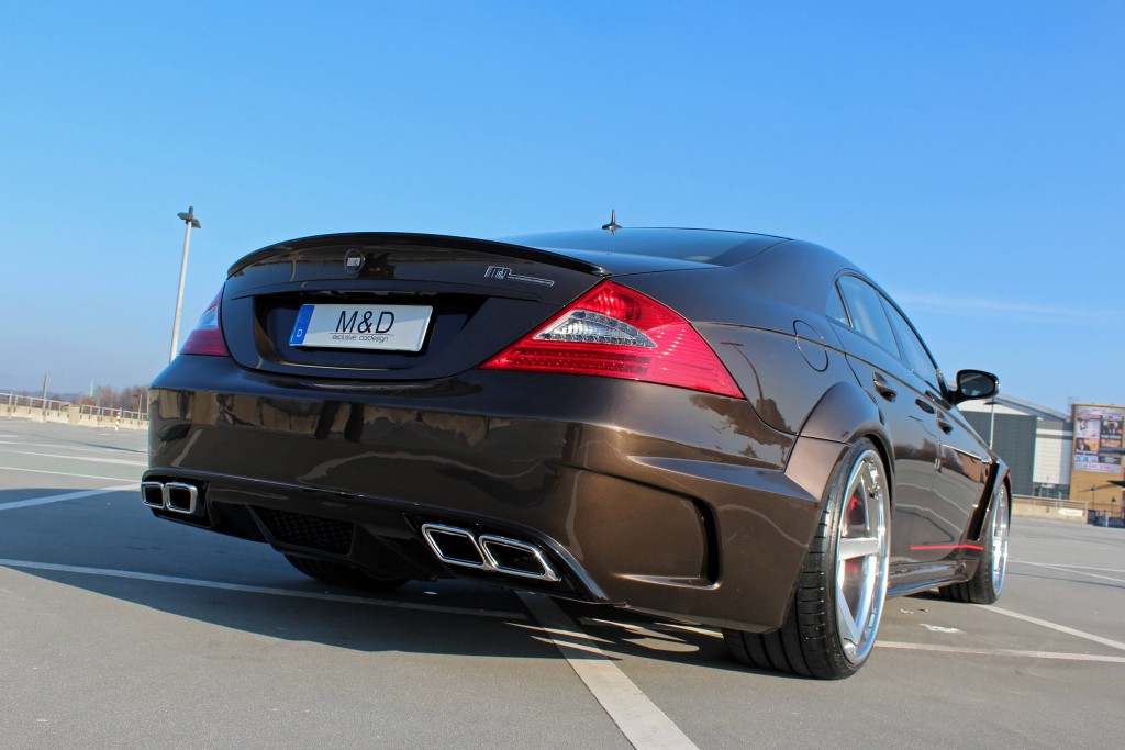 Mercedes CLS 55 AMG W219 Black Edition Breitbau Tuning | Widebody ...