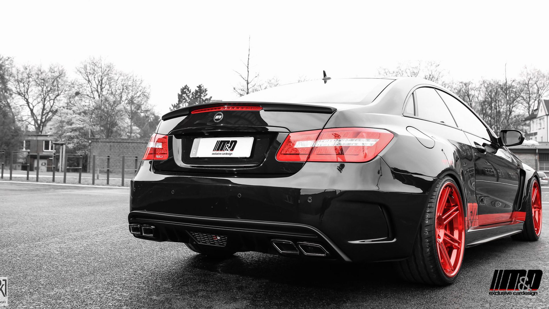 PRIOR-DESIGN Rear Trunk Spoiler for Mercedes E-Coupe C207 - M&D ...