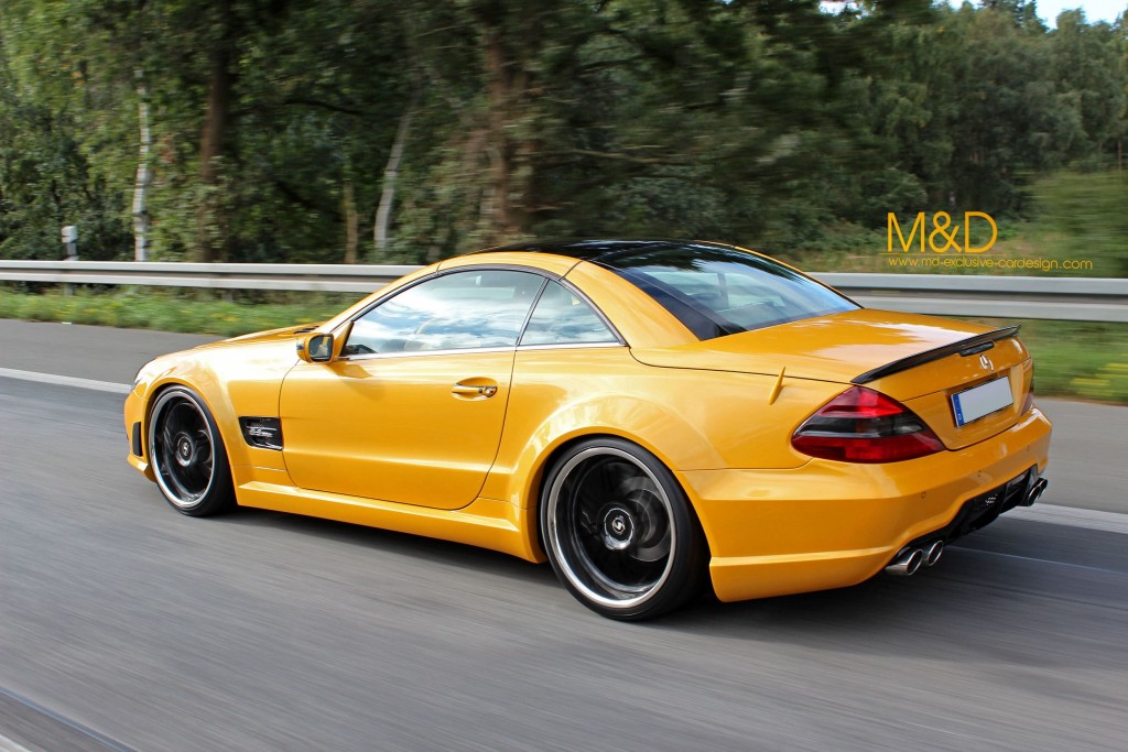 Mercedes SL 500 R230 Edition 50 Solarbeam Tuning | PD 63 Series ...