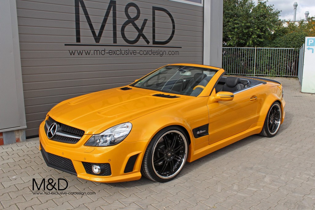 Mercedes SL 500 R230 Edition 50 Solarbeam Tuning | PD 63 Series ...