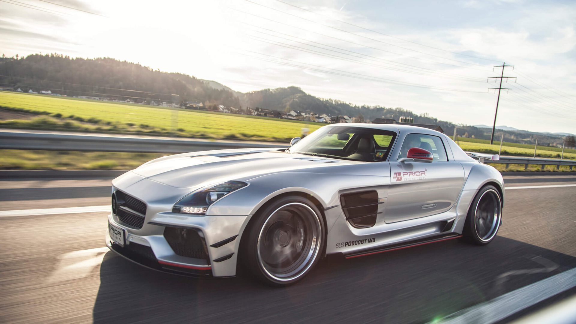 PD Black Edition Motorhaube für Mercedes SLS AMG Coupé C197 - M&D ...