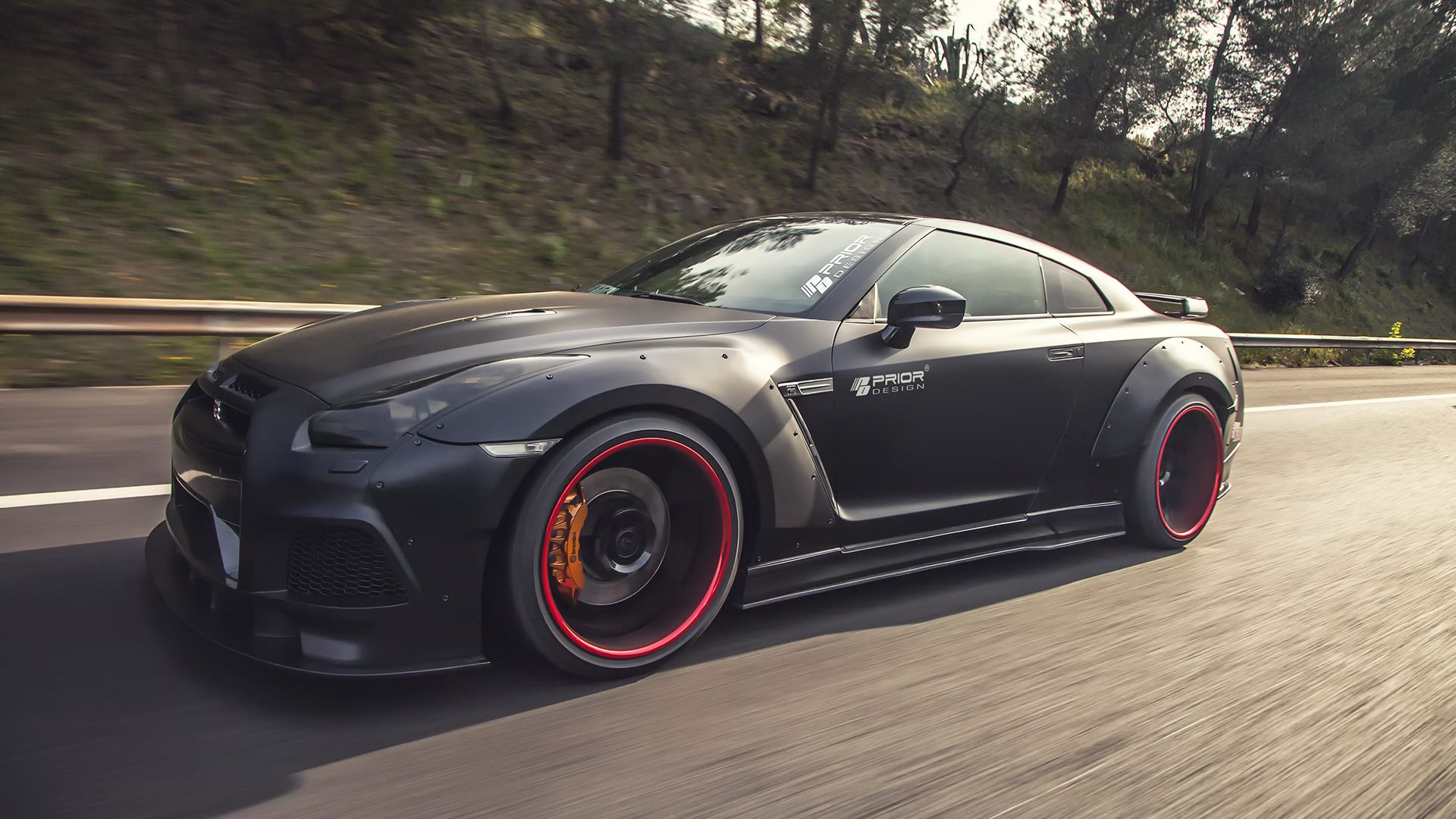 PD750 Widebody Rear & Front Widenings (4x) for Nissan GT-R [R35] - M&D ...