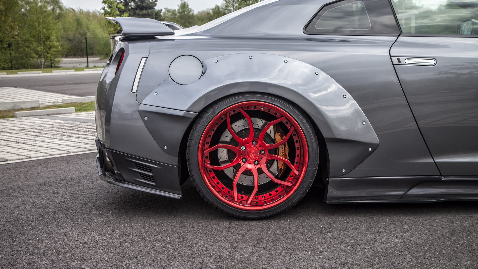 PD750 Widebody Rear & Front Widenings (4x) for Nissan GT-R [R35] - M&D ...