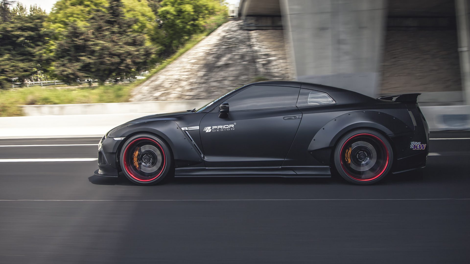 PD750 Widebody Rear & Front Widenings (4x) for Nissan GT-R [R35] - M&D ...