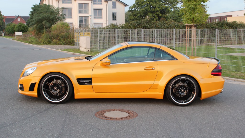 Mercedes SL 500 R230 Edition 50 Solarbeam Tuning | PD 63 Series ...
