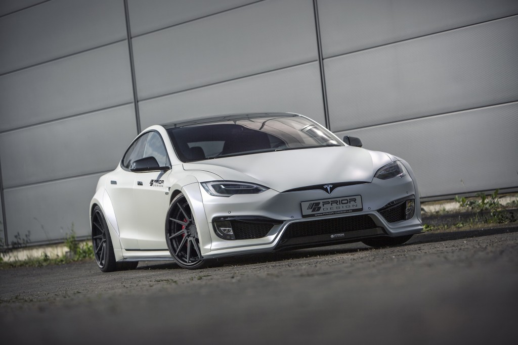 Tesla Model S [2016+] Tuning | PD-S1000 Wide Body Aerodynamic Kit | M&D ...