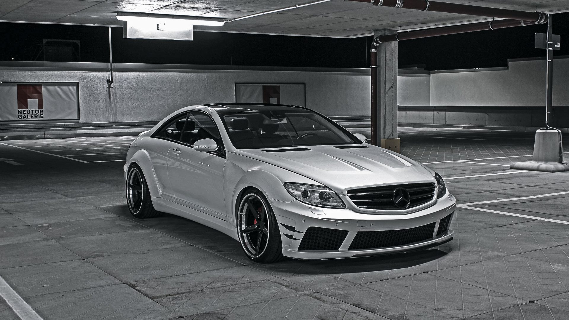 Mercedes CL 500 V8 C216 Breitbau Tuning - PD Black Edition V2 Widebody ...