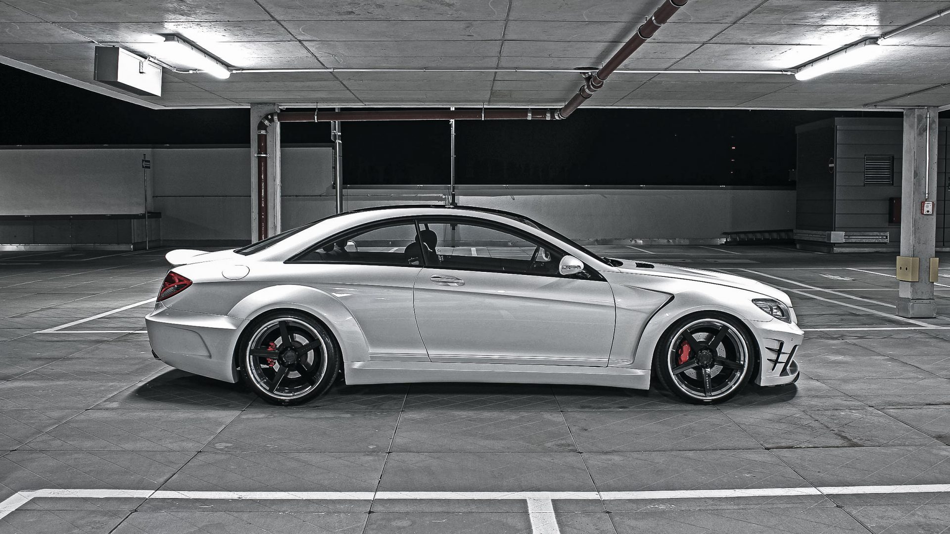 Mercedes CL 500 V8 C216 Breitbau Tuning - PD Black Edition V2 Widebody ...