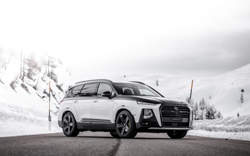 Hyundai Santa Fe TM Breitbau Tuning - Urban Edition Widebody-Kit - M&D ...