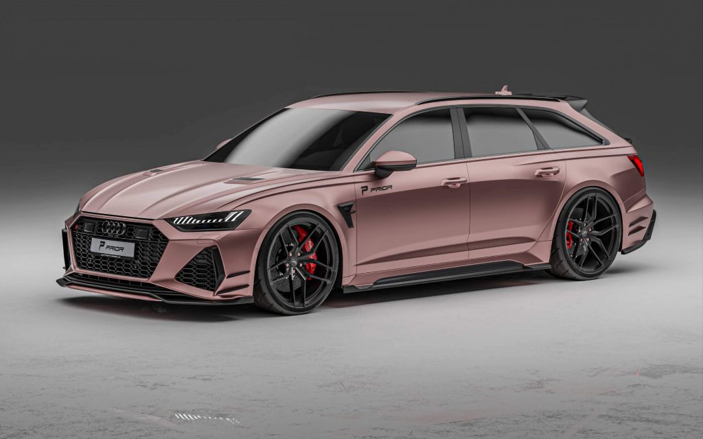 PD6RS Motorhaubenaufsätze 2-tlg. für Audi RS6 C8 - M&D exclusive cardesign